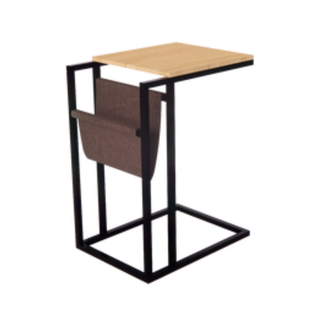 IRIS Side Table w/ Magazine Rack | AF Home