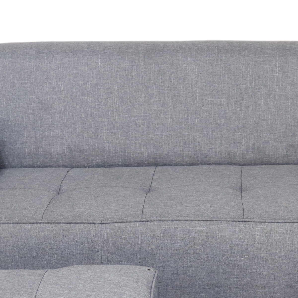 CONNER L-Shape Fabric Sofa with Ottoman | AF Home