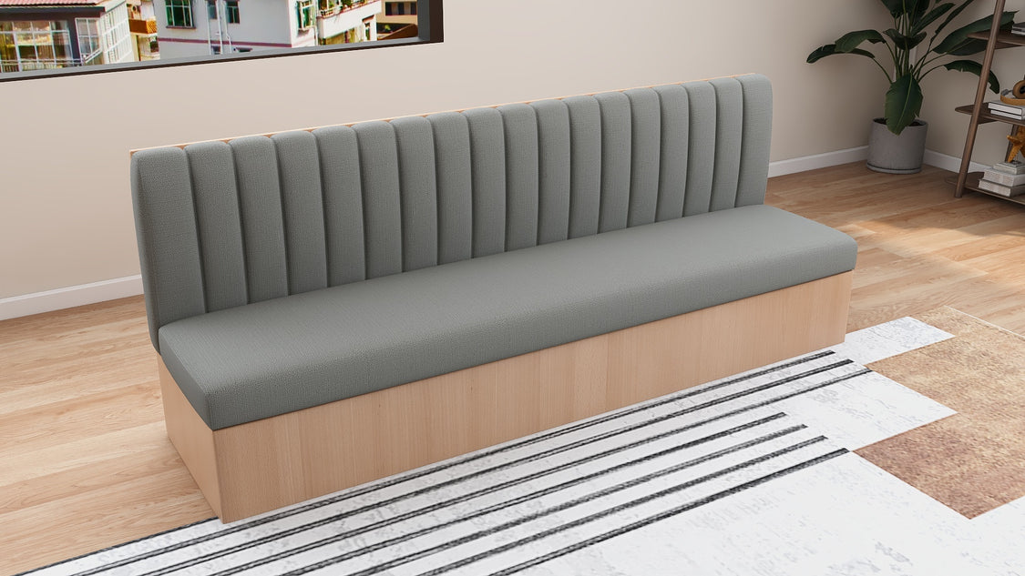 IDA Booth Fabric Bench – AF Home