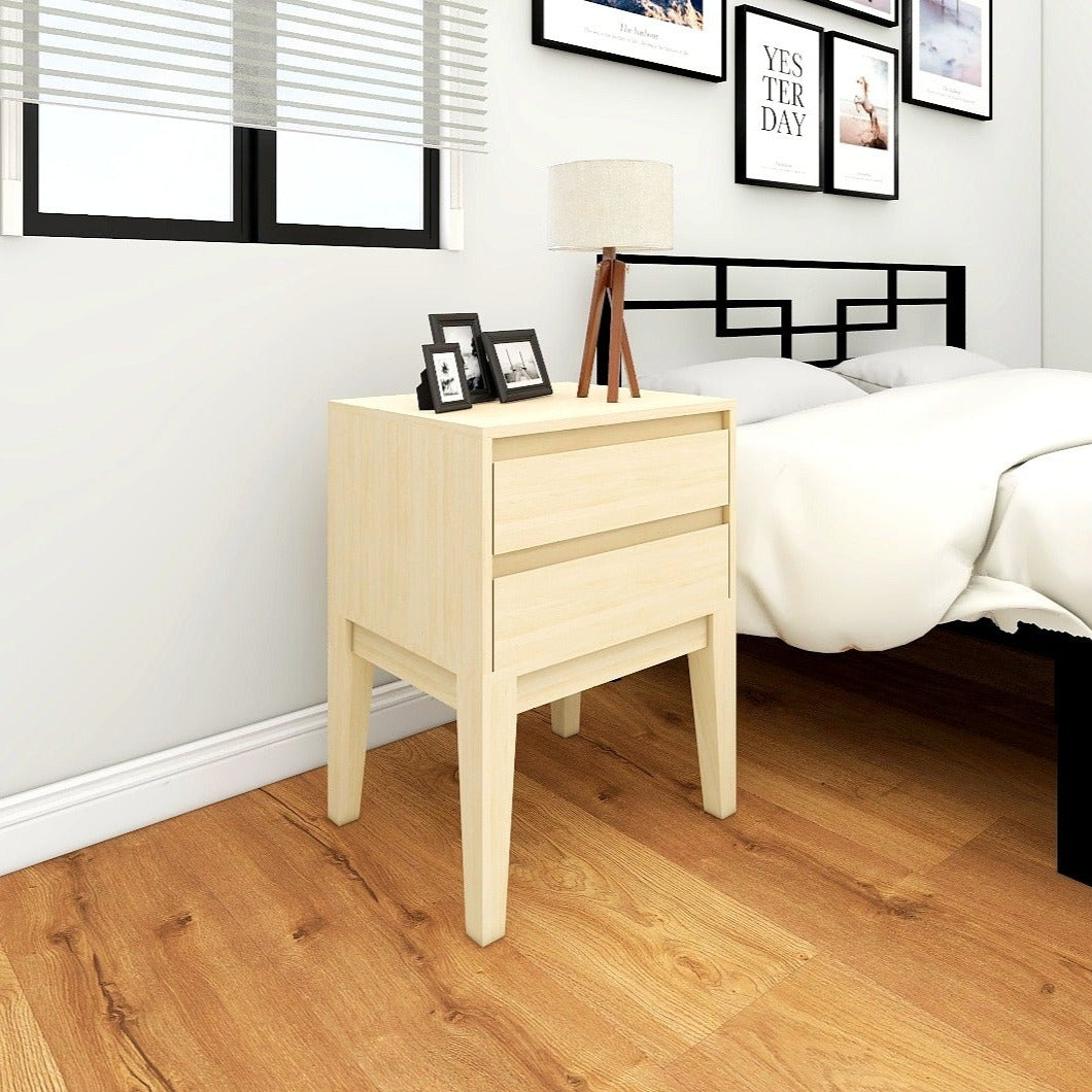 COOPER 2-Drawer Side Table – AF Home