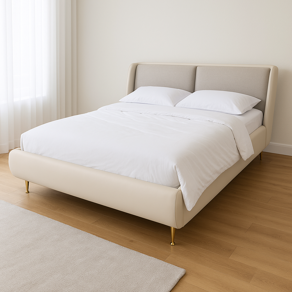 Lany Upholstered Bed Frame – AF Home